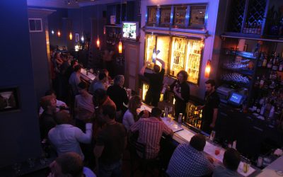 AV Integration in 1764 Public House, Sub Zero Vodka, Gamlin Whiskey