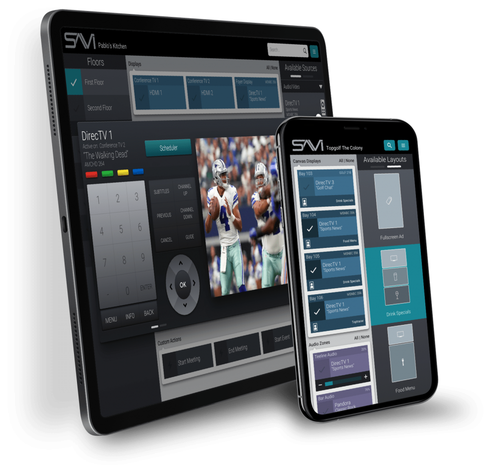 SAVI 3 Commercial AV Control and Automation I Overview
