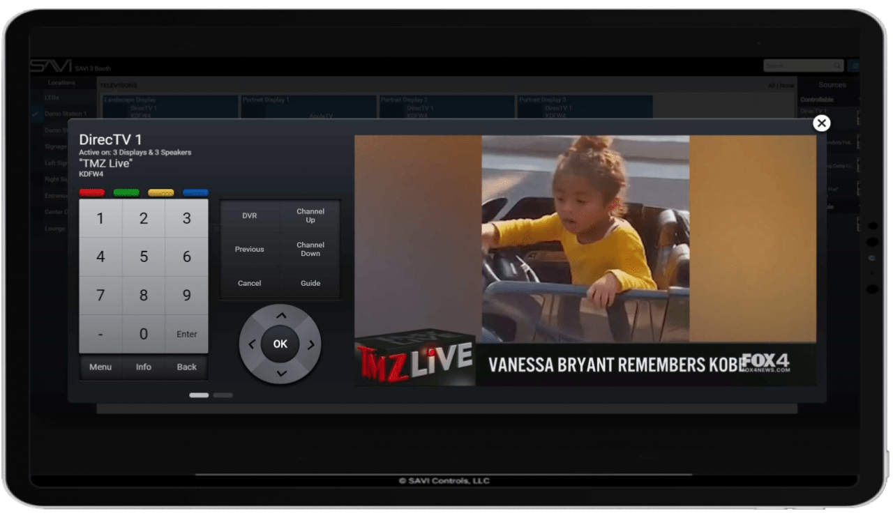 SAVI UI and User Experience I Commercial AV Control